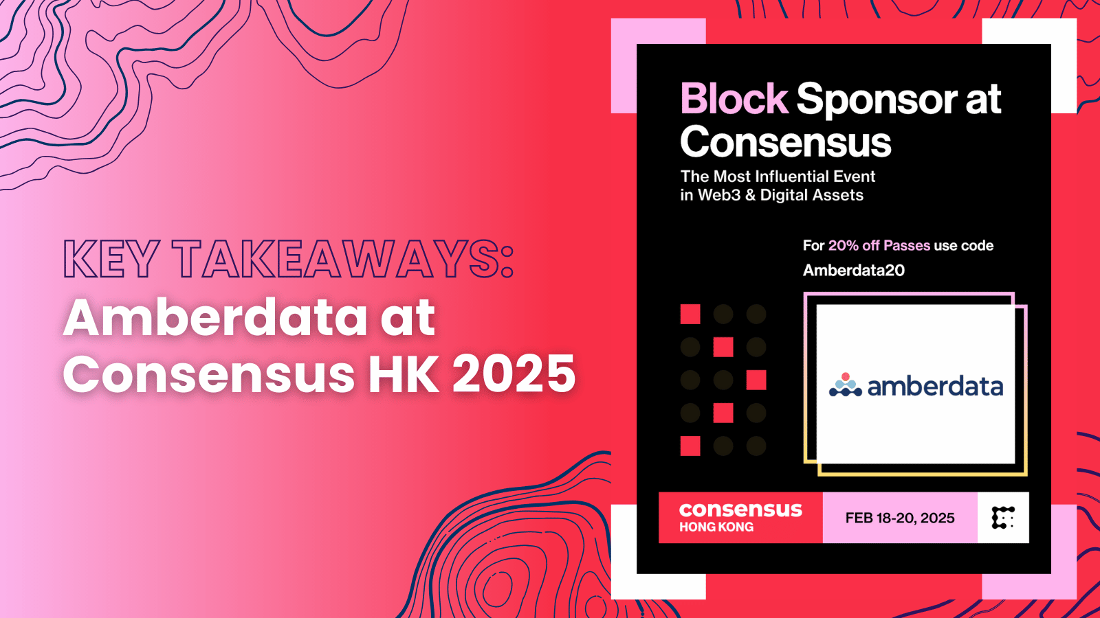 Amberdata at Consensus Hong Kong 2025